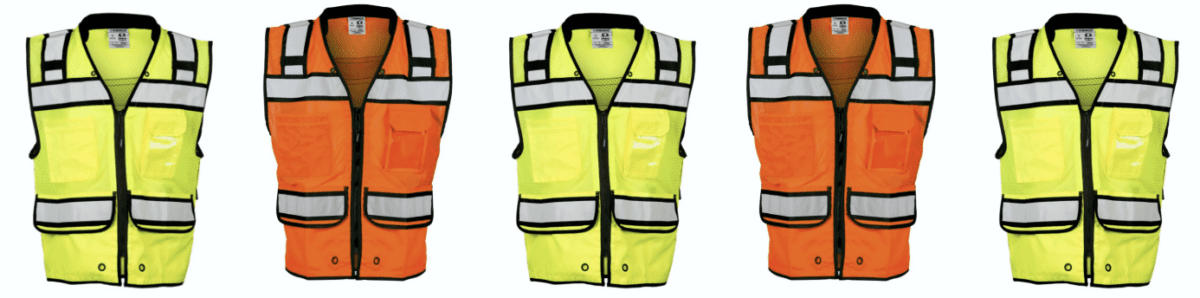 Understanding Safety Vest Color Lime vs. Orange, and Beyond - Traffic ...