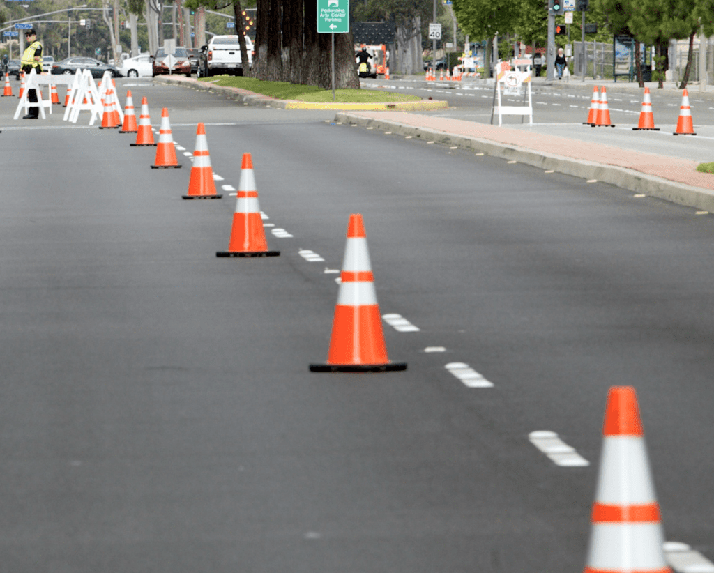 The Science Behind Traffic Cone Placement - Traffic Safety Resource Center