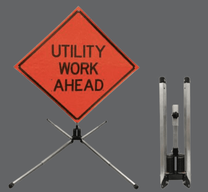 Product Spotlight: Watchdog Compact Double Spring Sign Stand - Traffic ...