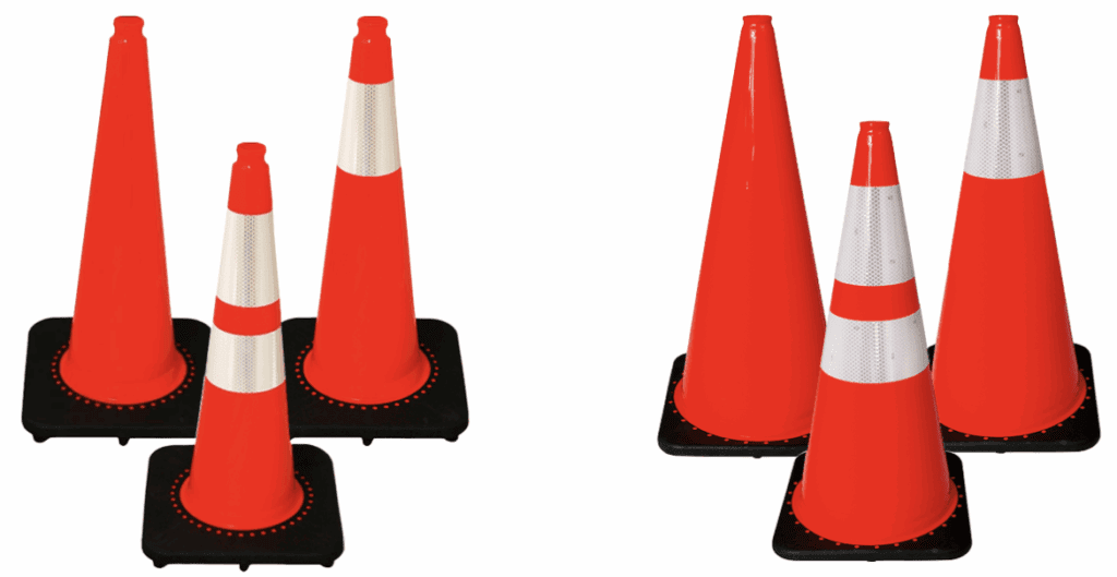 Product Spotlight: JBC Slim Line and Lite Weight Cones - Traffic Safety ...