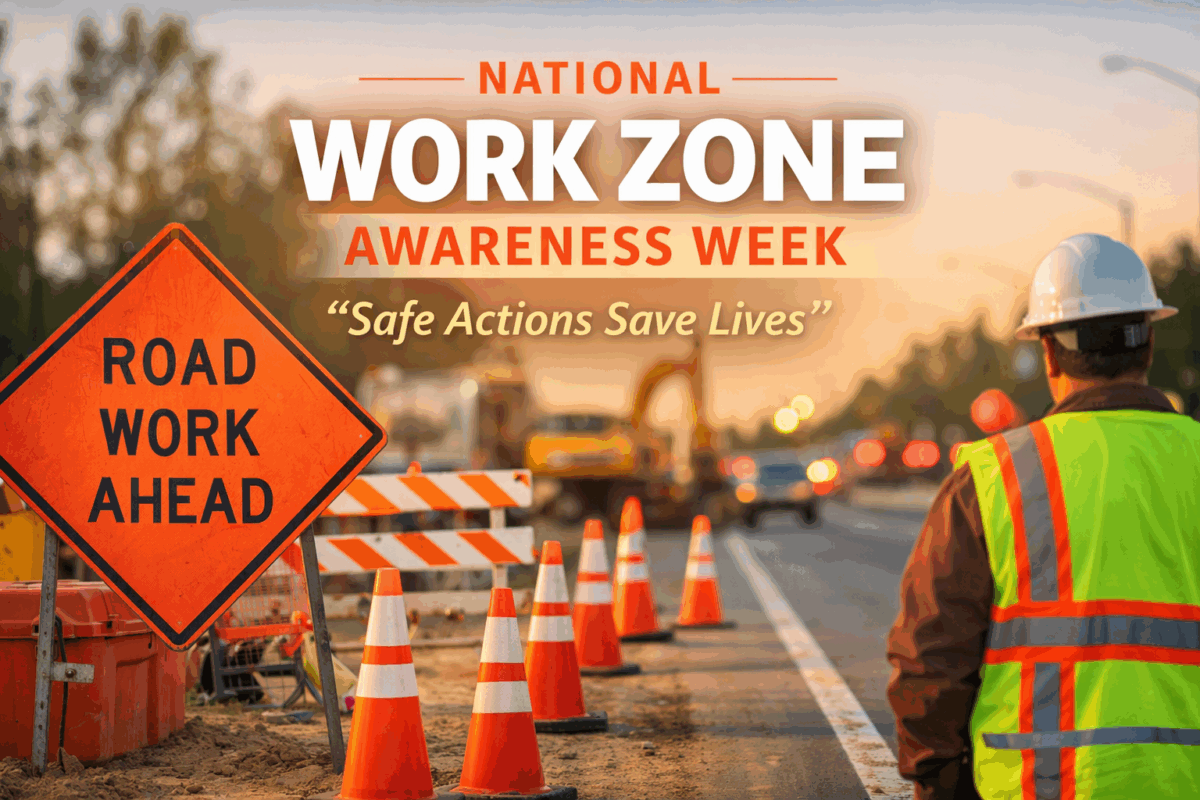 National Work Zone Awareness Week: Work Zone Safety, Equipment & Best ...