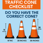 MUTCD Traffic Cone Checklist: Sizes, Reflective Collars by Speed & Roadway